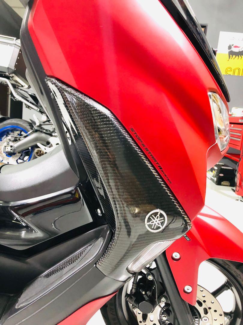 Yamaha Nmax V2 Carbon Side Panels, Motorcycles, Motorcycle Accessories ...
