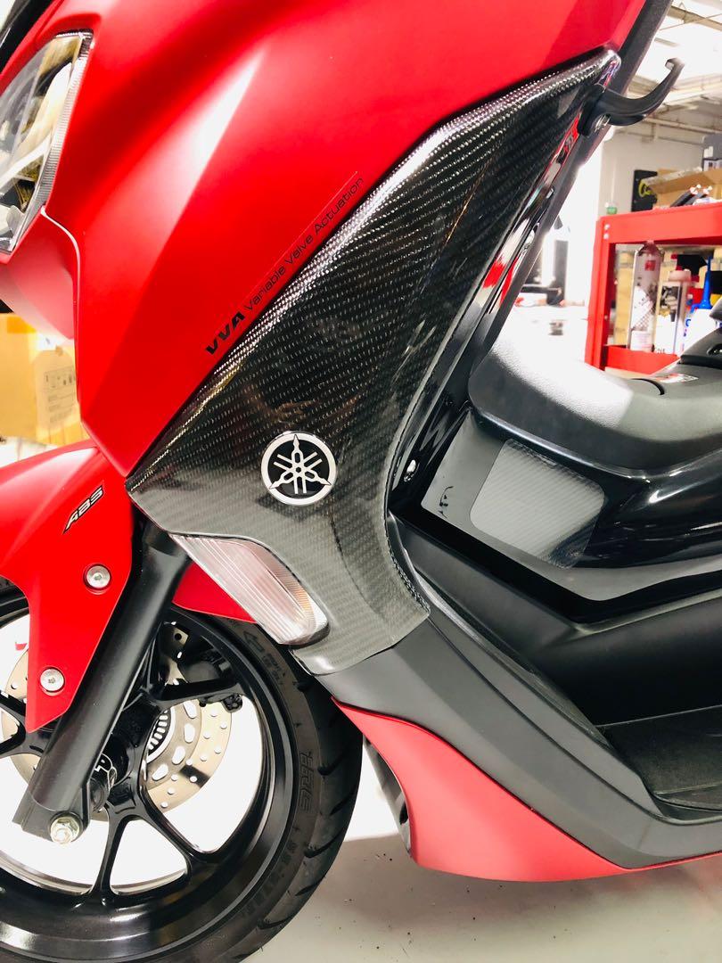 Yamaha Nmax V2 Carbon Side Panels, Motorcycles, Motorcycle Accessories ...