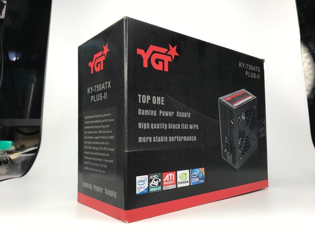 YGT TOP ONE PSU 6-PIN, KY-750ATX PLUS-II, POWER SUPPLY UNIT 750 WATTS ...