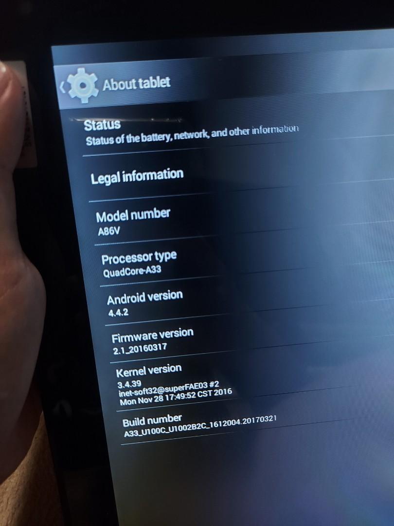 Zz.perfect10n A86V tablet, Mobile Phones & Gadgets, Tablets, Android on ...