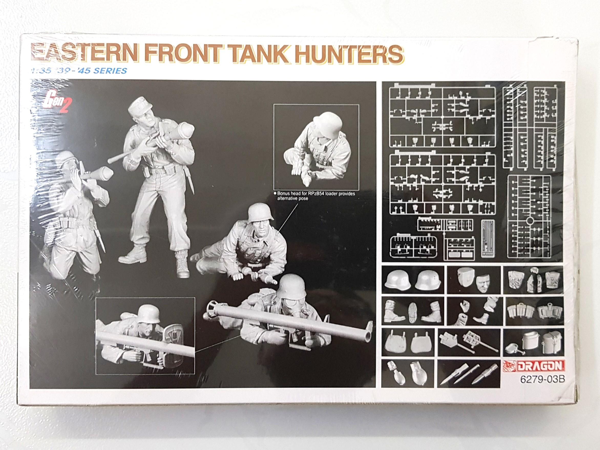 1/35 Dragon Gen2 #6279, German Eastern Front Tank Hunters c/w 4 Figures ...