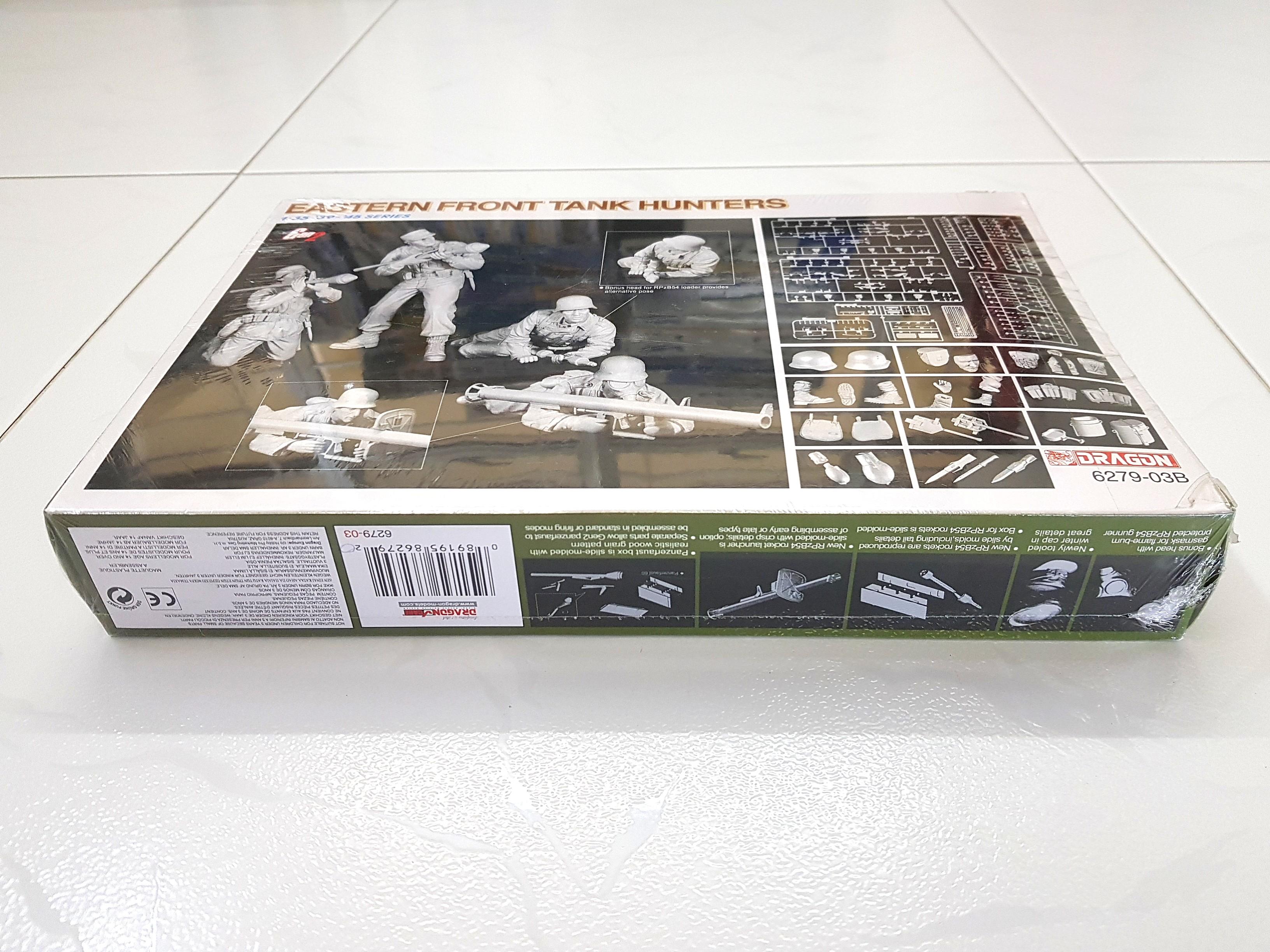 1/35 Dragon Gen2 #6279, German Eastern Front Tank Hunters c/w 4 Figures ...