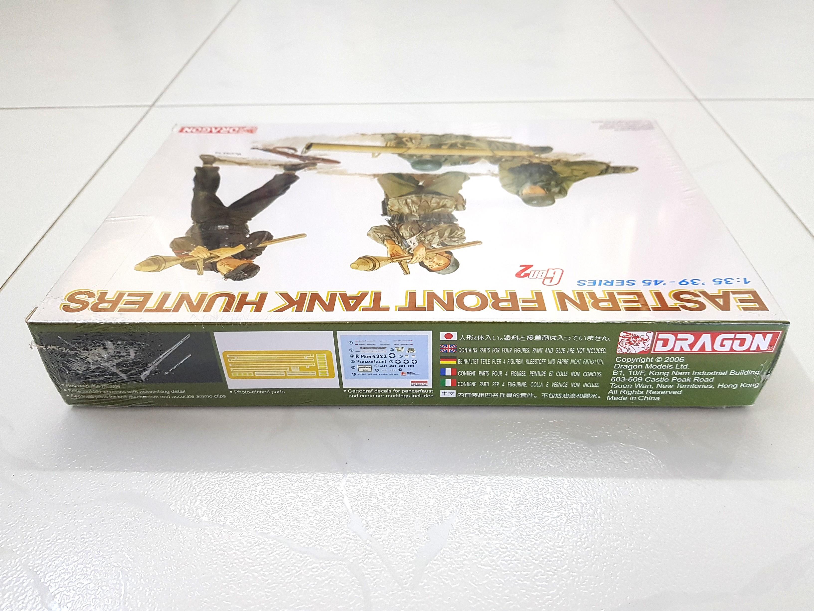 1/35 Dragon Gen2 #6279, German Eastern Front Tank Hunters c/w 4 Figures ...