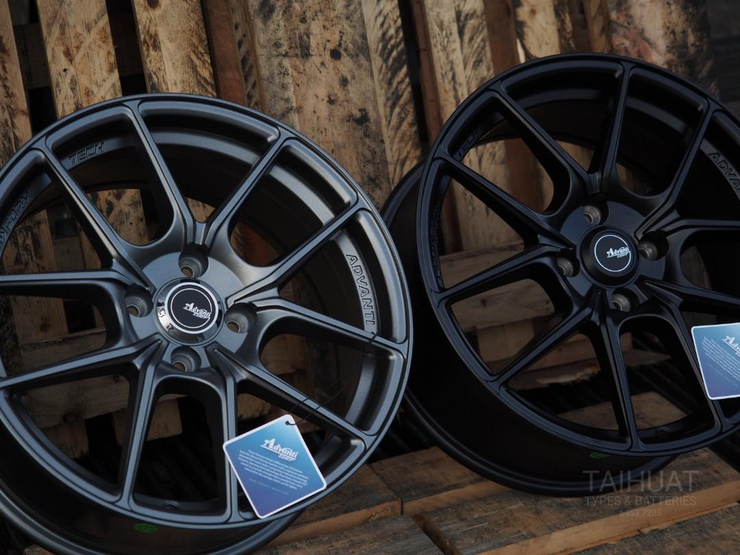 15" ADVANTI RACING VERO 4X100 LIGHT WEIGHT RIMS, Car Accessories, Tyres ...