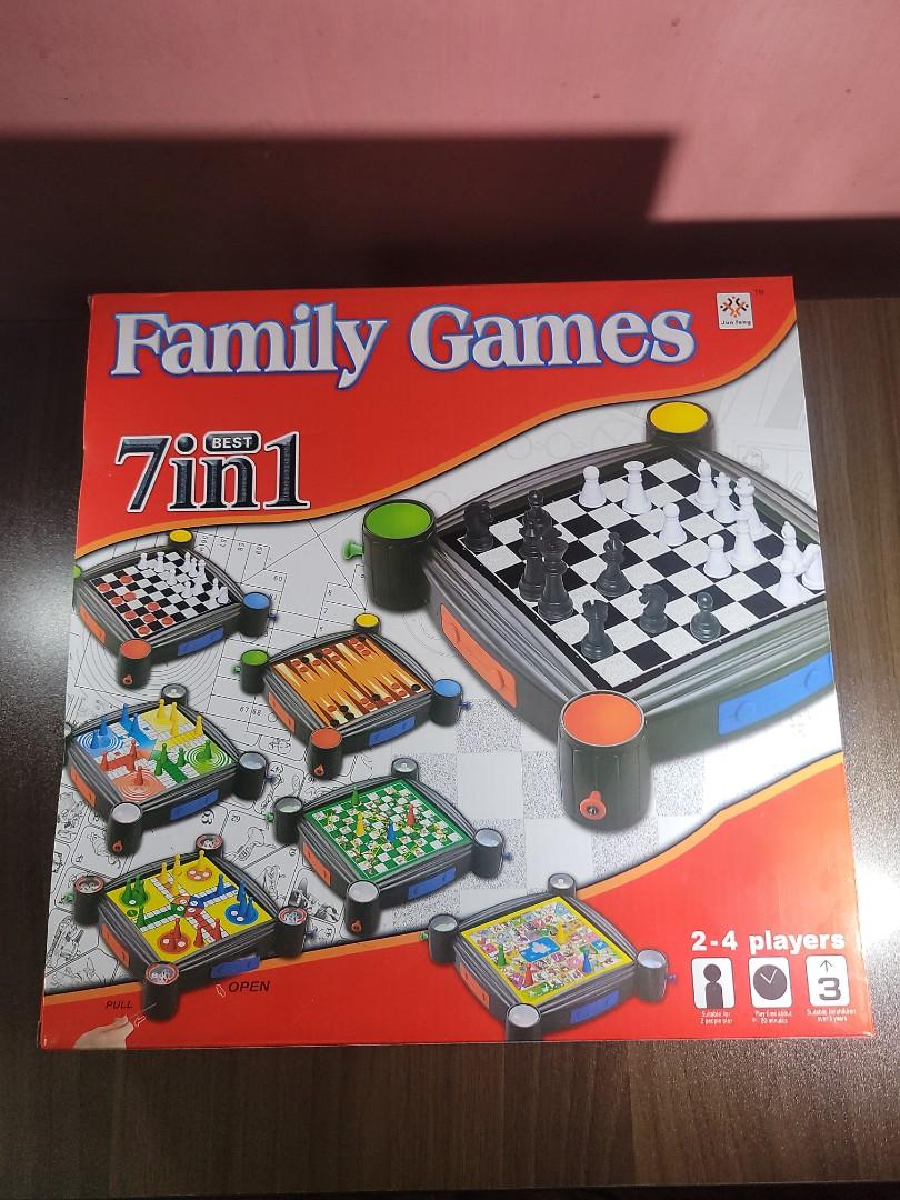 7 in 1 Family Games, Hobbies & Toys, Toys & Games on Carousell