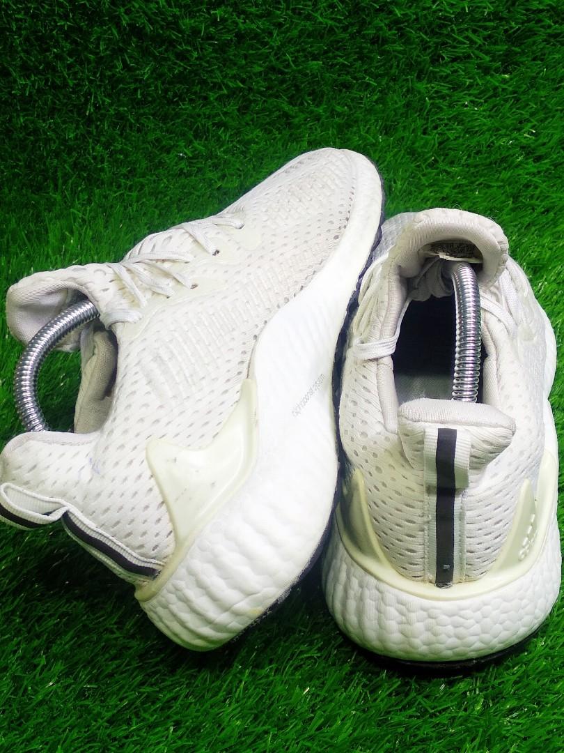 ADIDAS ALPHABOOST PURE WHITE, Men's Fashion, Footwear, Sneakers on ...