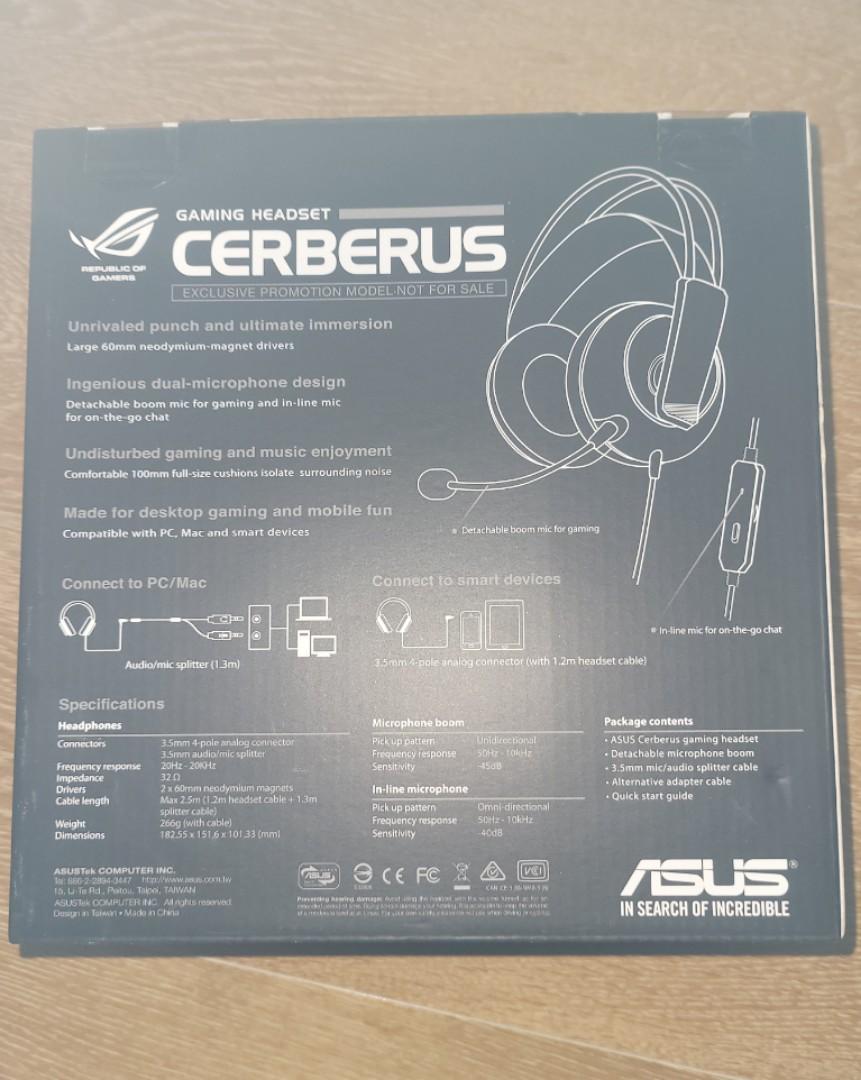 ASUS ROG Gaming Headset, Audio, Headphones & Headsets on Carousell