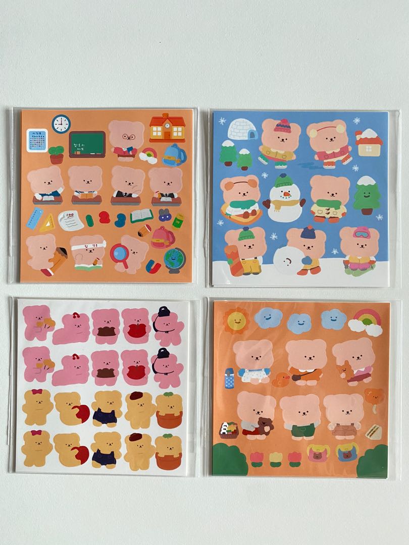 Bamtoree Korean Stickers #1, Hobbies & Toys, Stationery & Craft ...