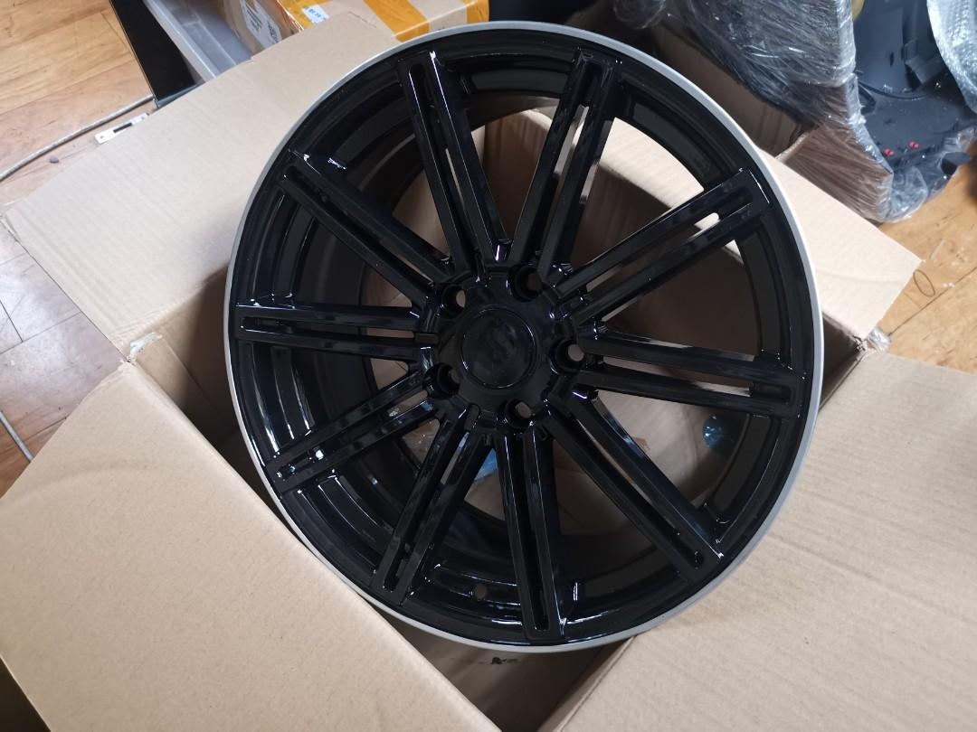 BMW 18" inch staggered rims 18x8 5x120 F36 F32 F30 F10, Car Accessories ...
