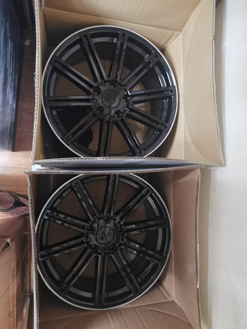 BMW 18" inch staggered rims 18x8 5x120 F36 F32 F30 F10, Car Accessories ...