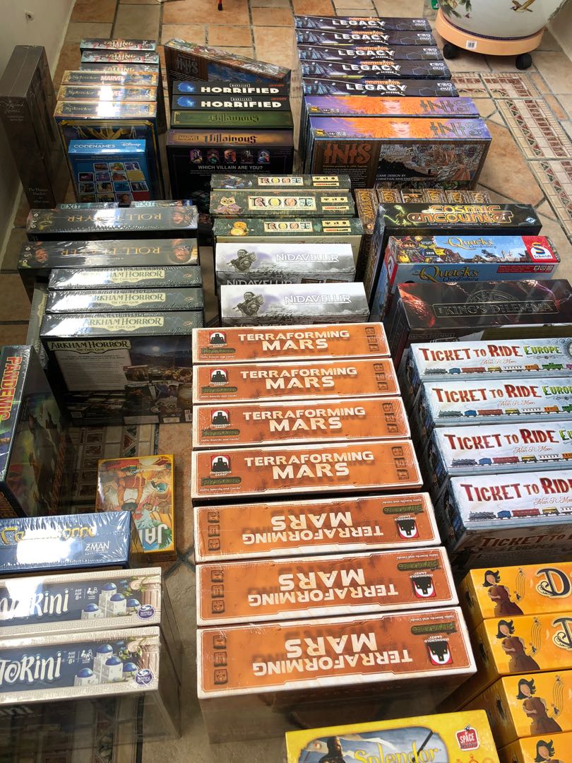Authentic Board Game Restock (Marvel Champions, Arkham Horror ...