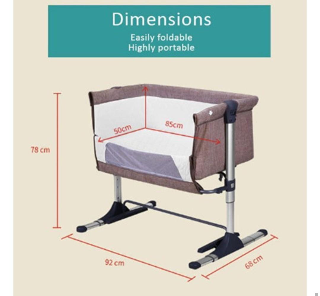 BP Oliver Ergonomic Baby Co-Sleeper /Cot /Crib / Playpen, Babies & Kids ...