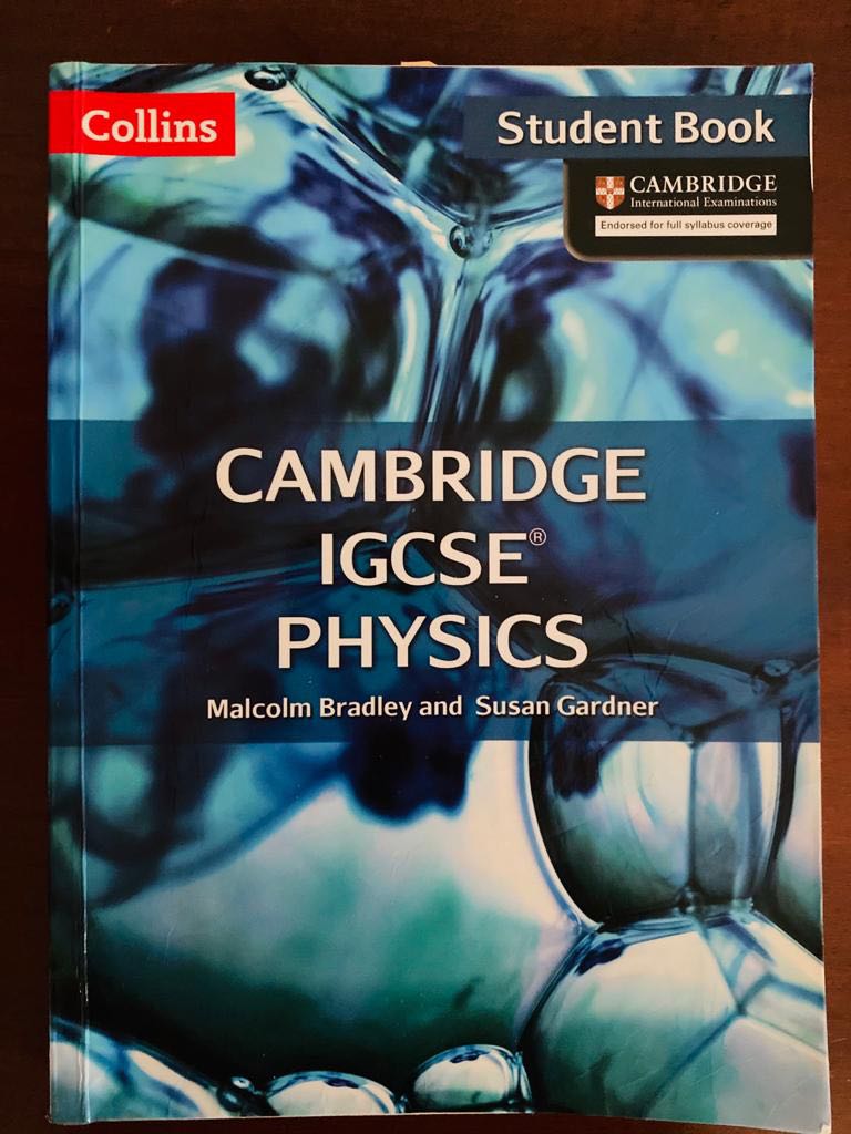 Cambridge IGCSE Physics student book - Malcolm Bradley & Susan Gardner ...