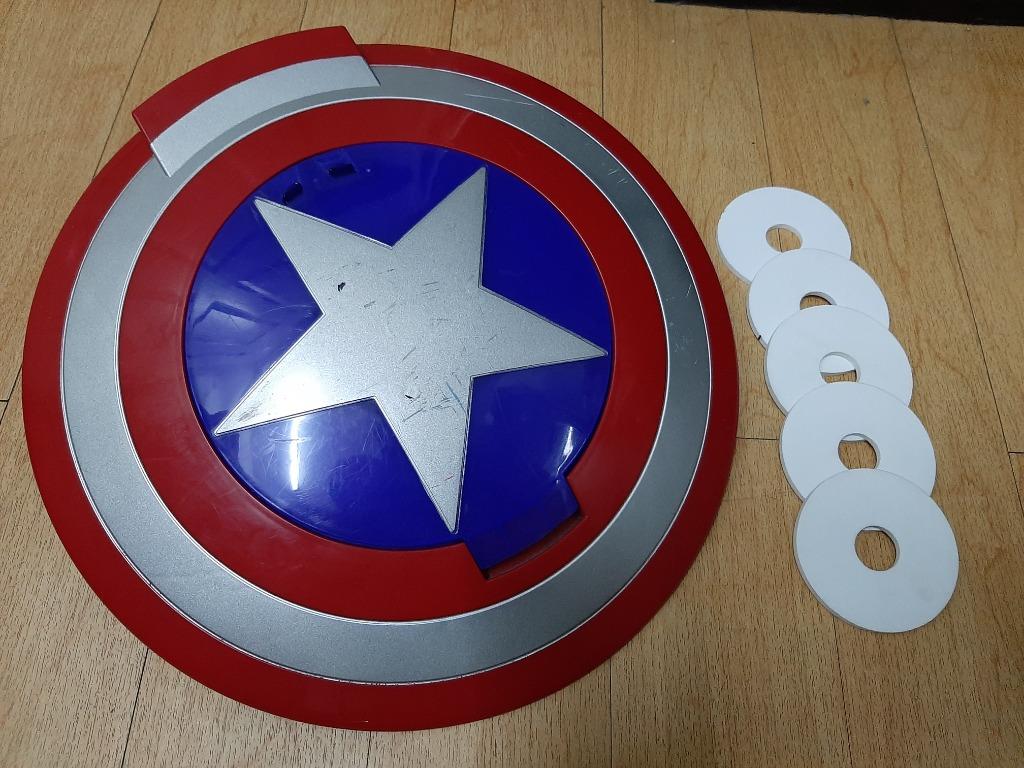 Captain America Disc Launching Shield, Hobbies & Toys, Toys & Games on ...