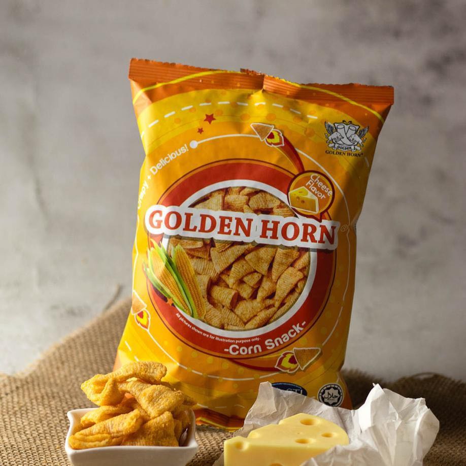golden horn corn chips, Food & Drinks, Packaged & Instant Food on Carousell