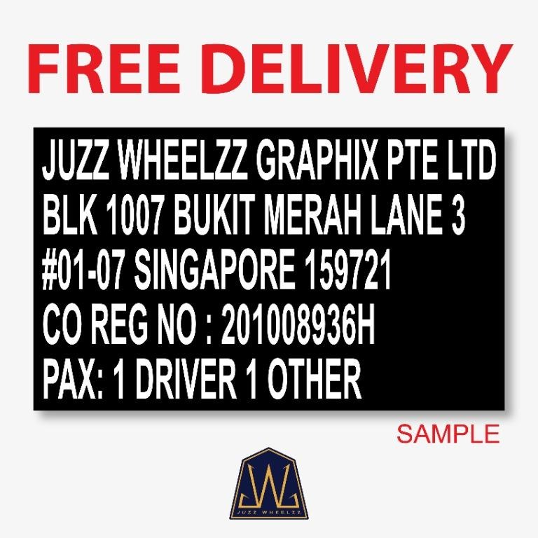 Commercial Vehicle Side Markings / Van Side Identity Decals, Car ...