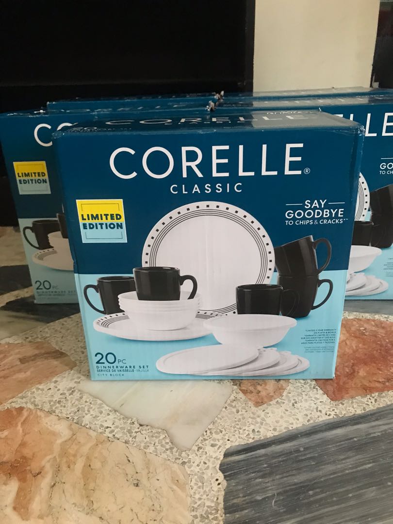 Corelle classic plates, Furniture & Home Living, Kitchenware ...