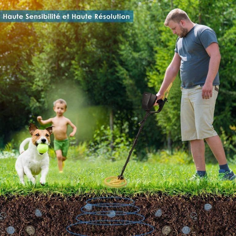 [D1010] INTEY Metal Detector - GC-1039 Professional Pinpointer with ...