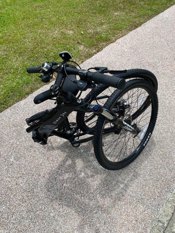 Dahon 26" Wheel Premium Foldable Mountain Bike (27 Speed + Disc Brake ...
