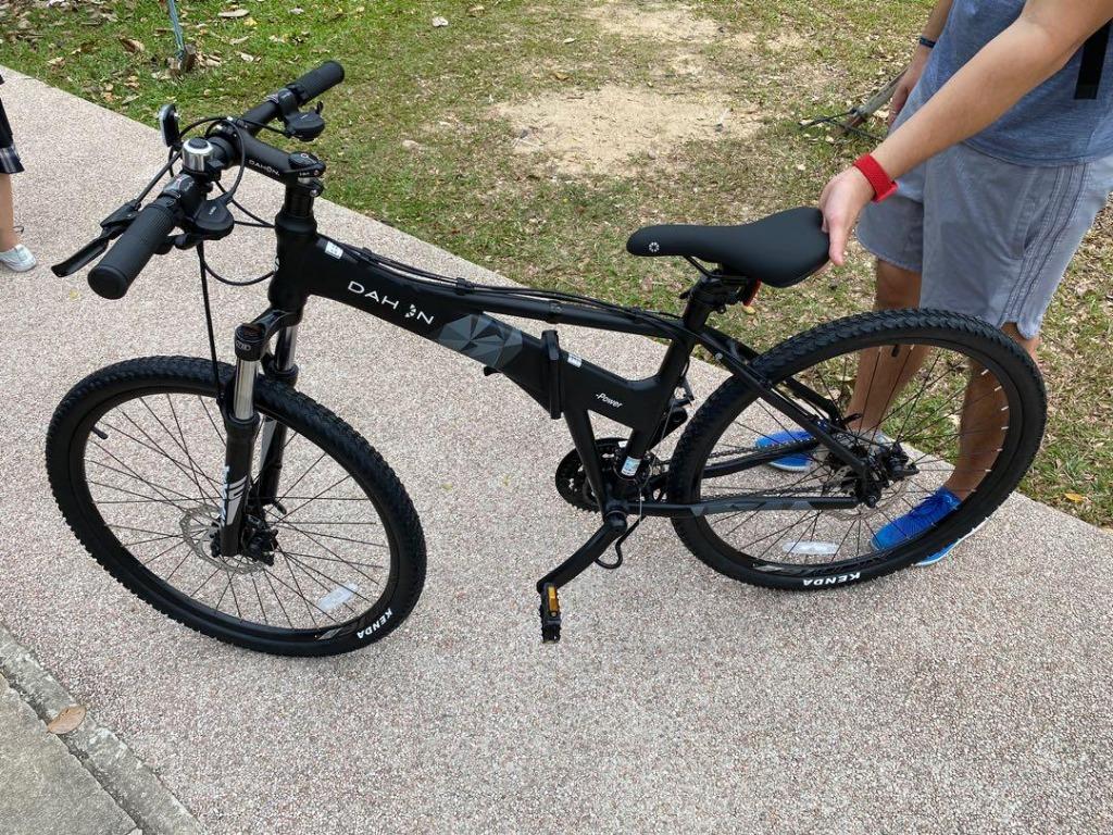 Dahon 26" Wheel Premium Foldable Mountain Bike (27 Speed + Disc Brake ...