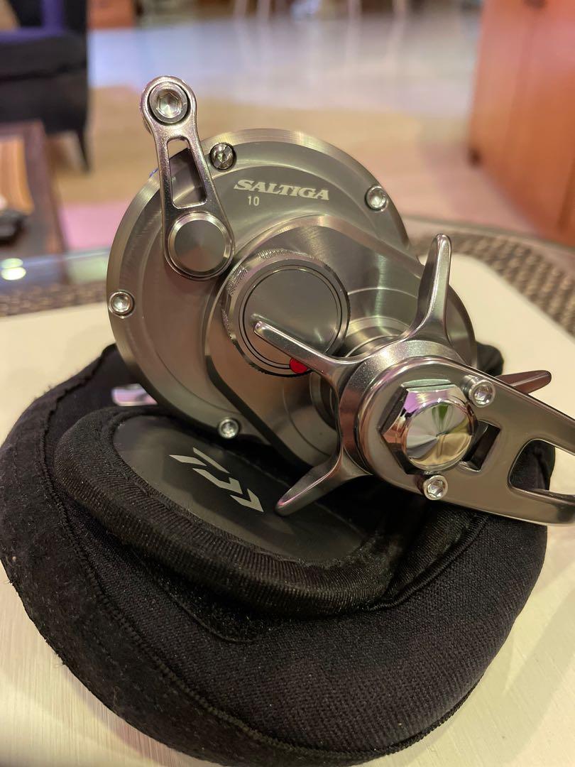 DAIWA Saltiga 10 overhead jigging reel, Sports Equipment, Fishing on ...