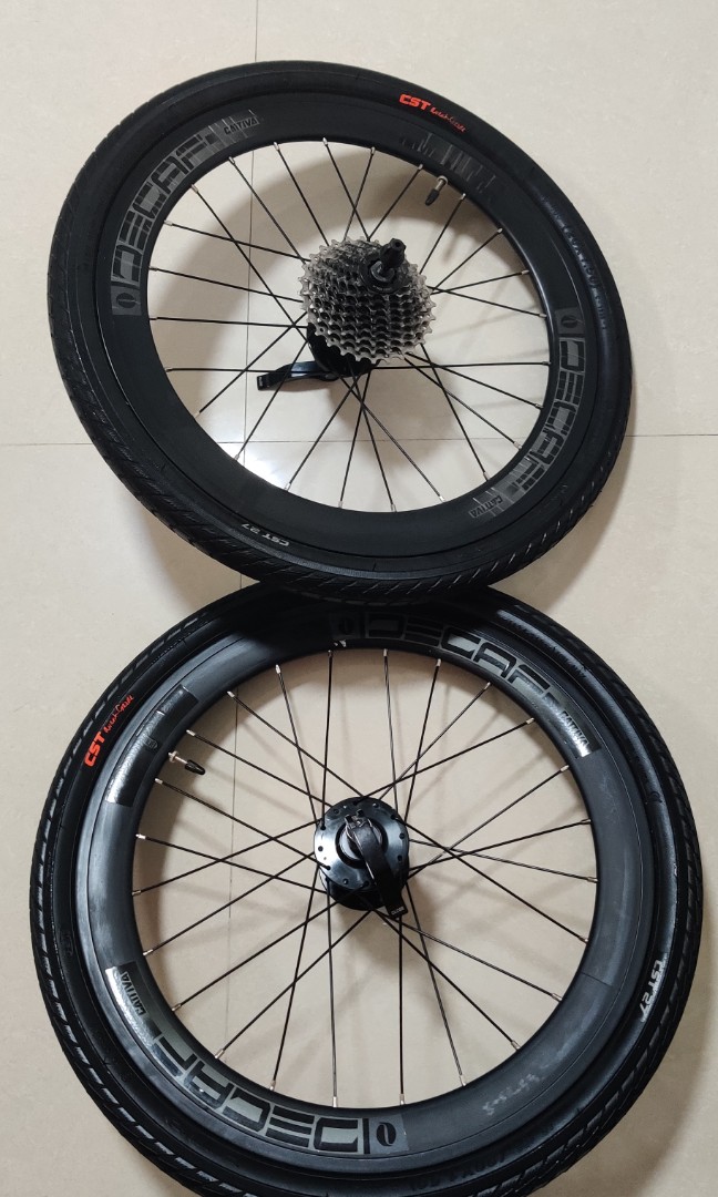 Decaf wheelset 406 20 inch for disc brake - 9 speed, Sports Equipment ...