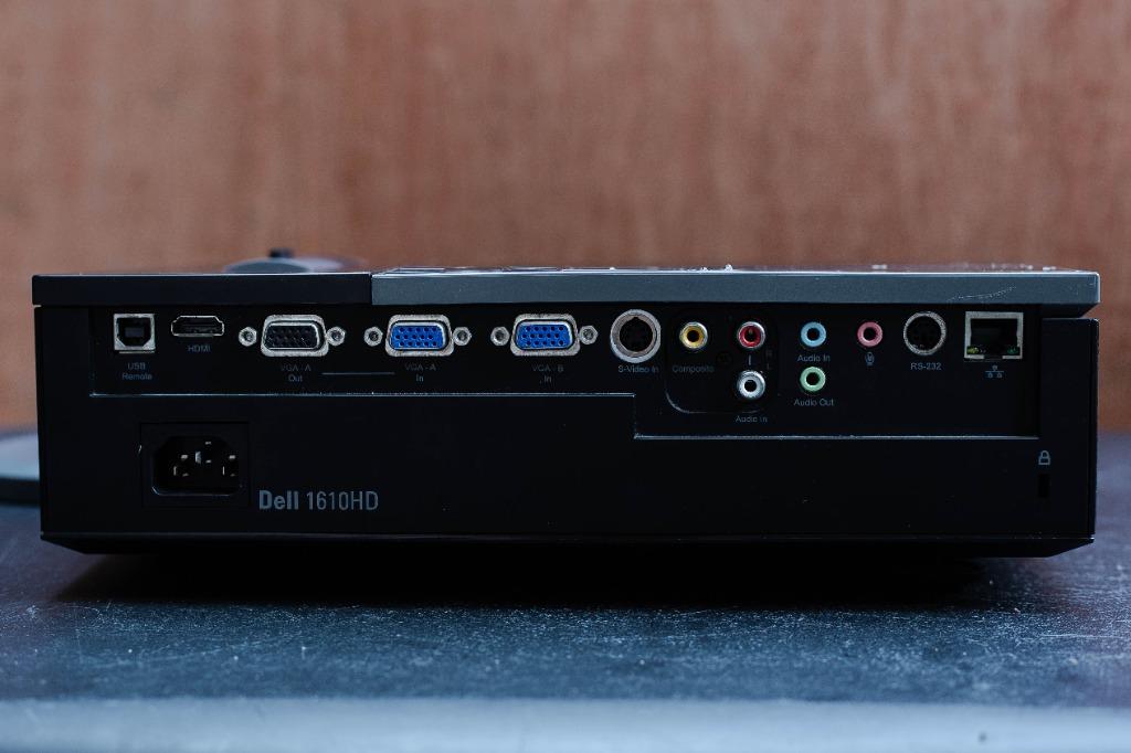 Dell 1610HD 3500 ANSI LUMENS Projector with WIDE SCREEN, Computers ...