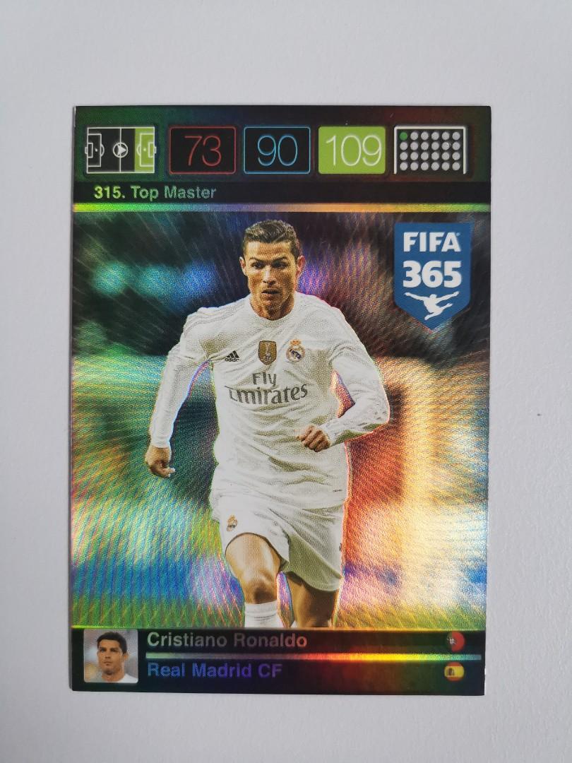 Fifa 365 (Top masters) football card (Cristiano Ronaldo, Lionel Messi ...