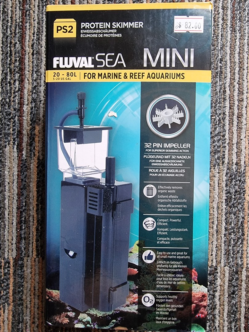 Fluval SEA Mini protein skimmer, Pet Supplies, Homes & Other Pet ...