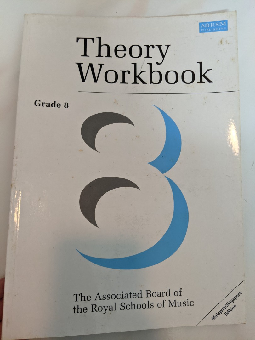 Grade 8 Music Theory Workbook (ABRSM), Hobbies & Toys, Music & Media ...
