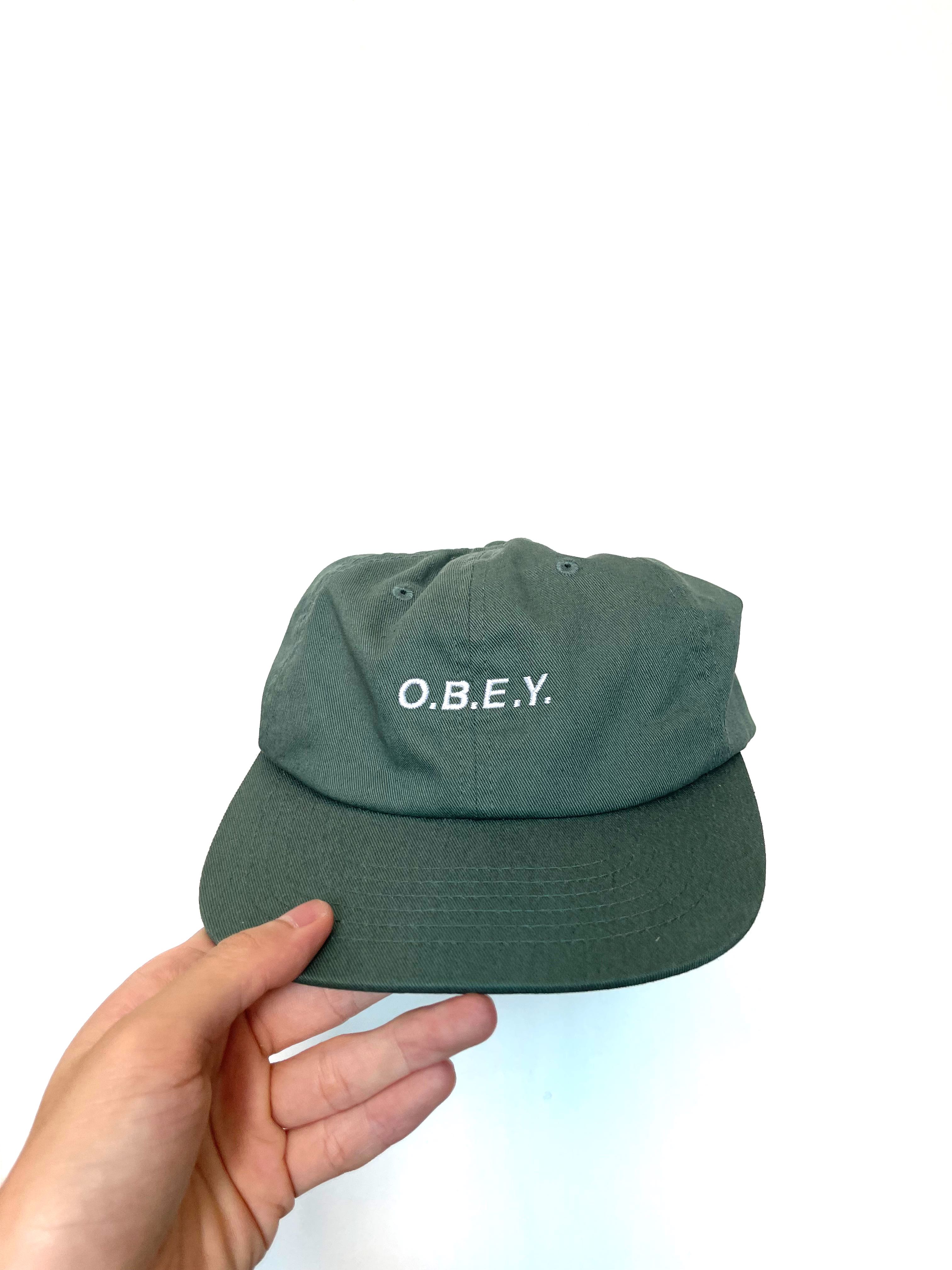 Green OBEY Cap, Men's Fashion, Watches & Accessories, Caps & Hats on ...