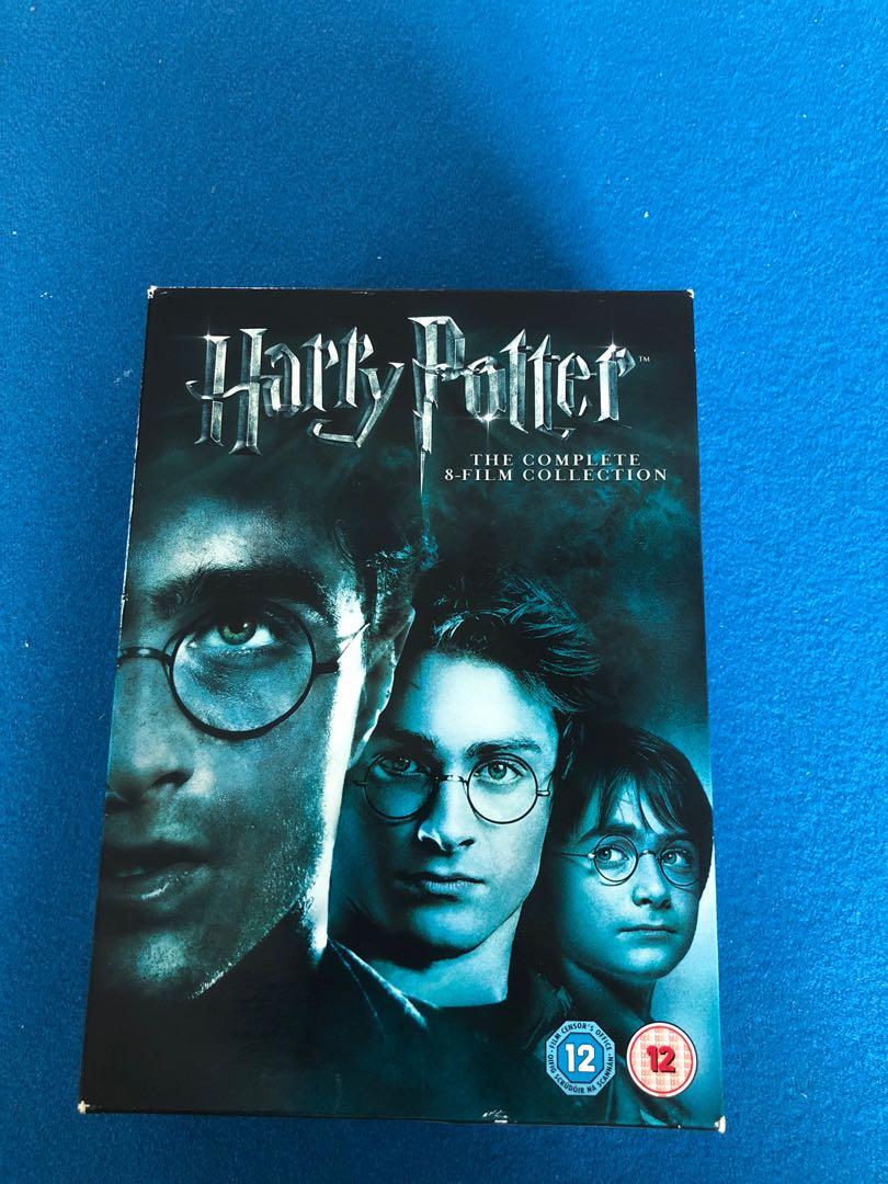 Harry Potter complete 8 DVD set, Hobbies & Toys, Music & Media, CDs ...