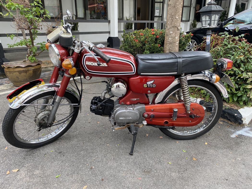 Honda S110, Motorcycles, Motorcycles for Sale, Class 2B on Carousell