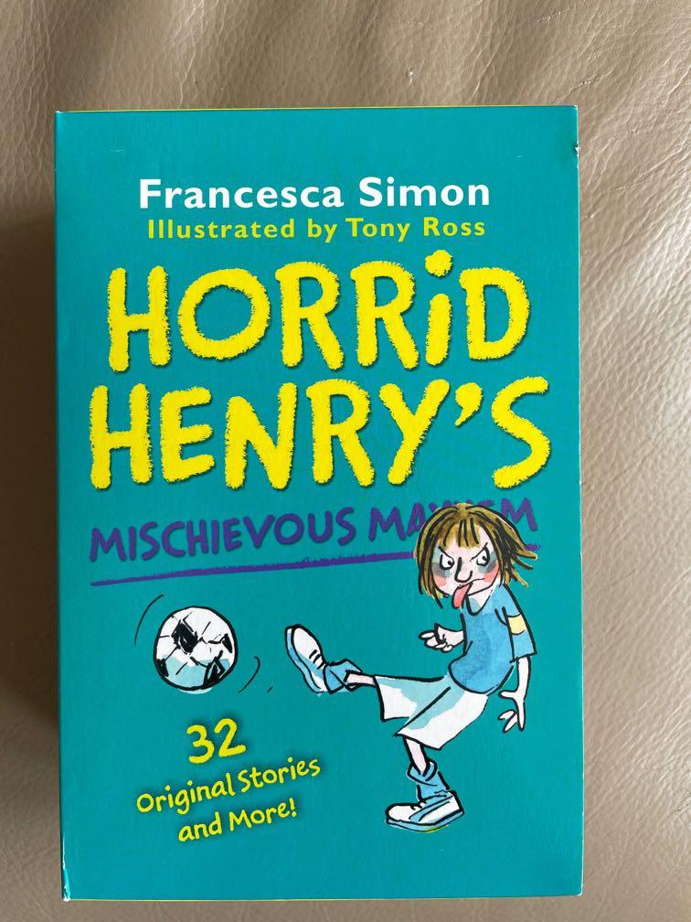 Horrid henry -box set of 10, 興趣及遊戲, 書本 & 文具, 小朋友書 - Carousell