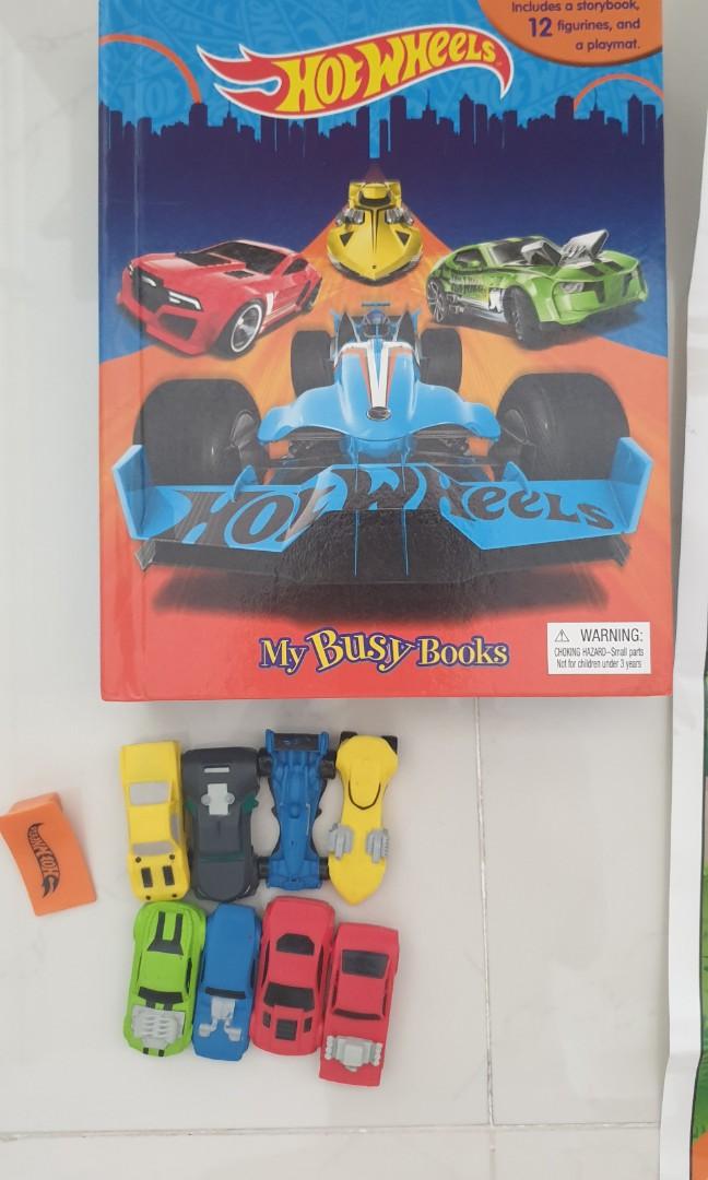 Hotwheels activity book my busy book, Hobbies & Toys, Books & Magazines ...