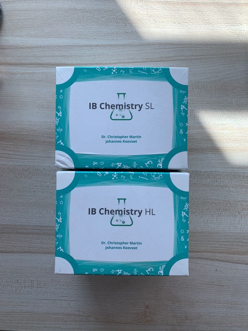 IB Chemistry HL SmartPrep Flashcards, 興趣及遊戲, 書本 & 文具, 教科書 - Carousell