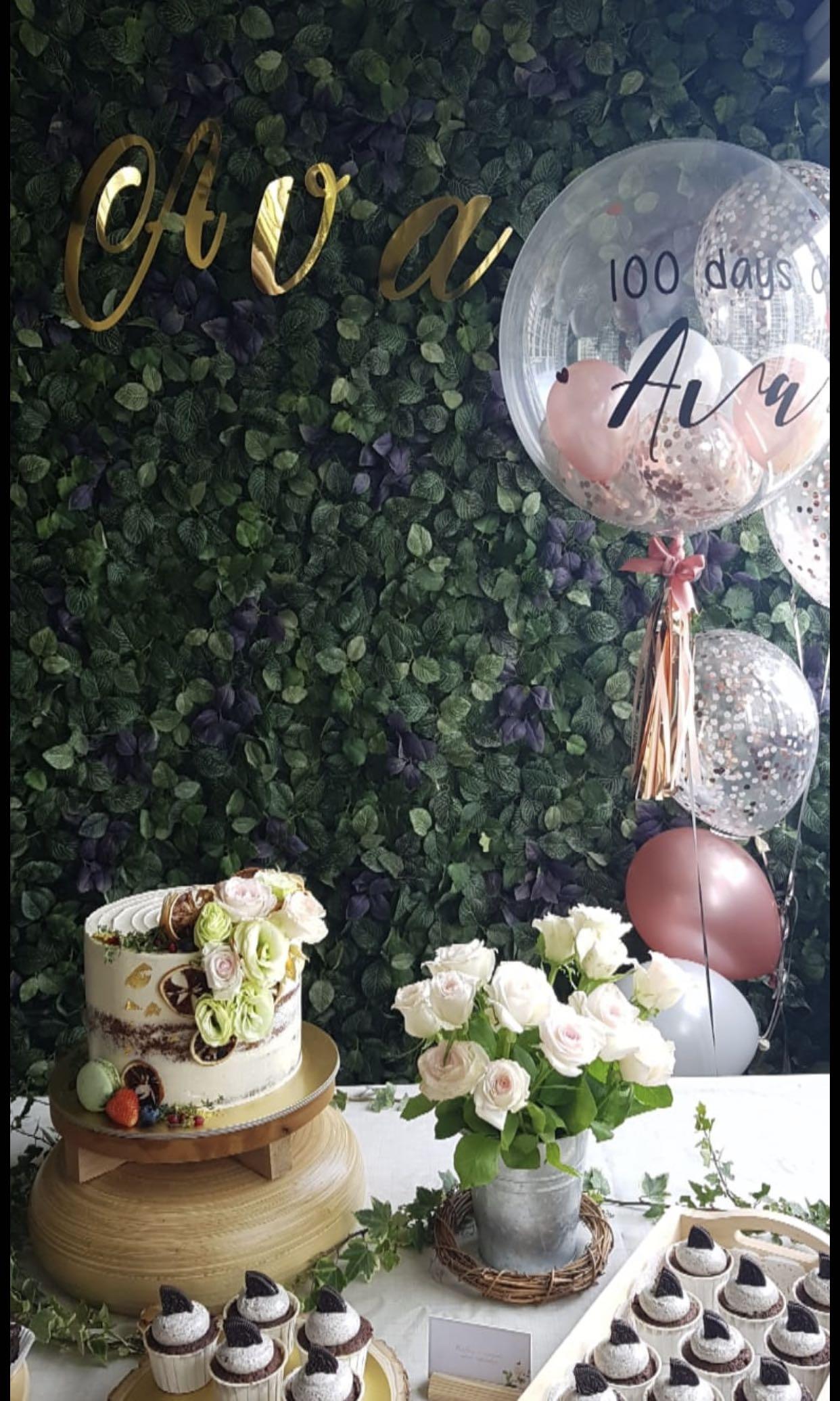 IKEA Fejka Green Wall Feature, Furniture & Home Living, Home Decor ...