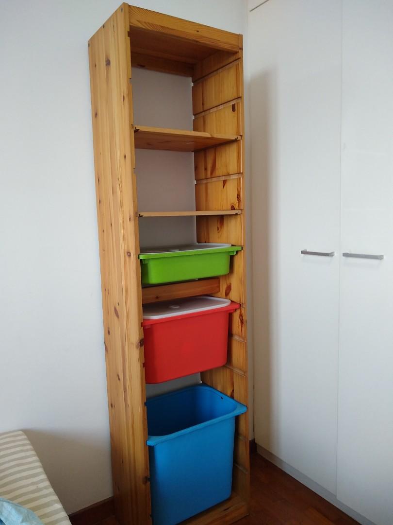 Ikea Trofast Storage Unit 176 cm tall, Furniture & Home Living ...