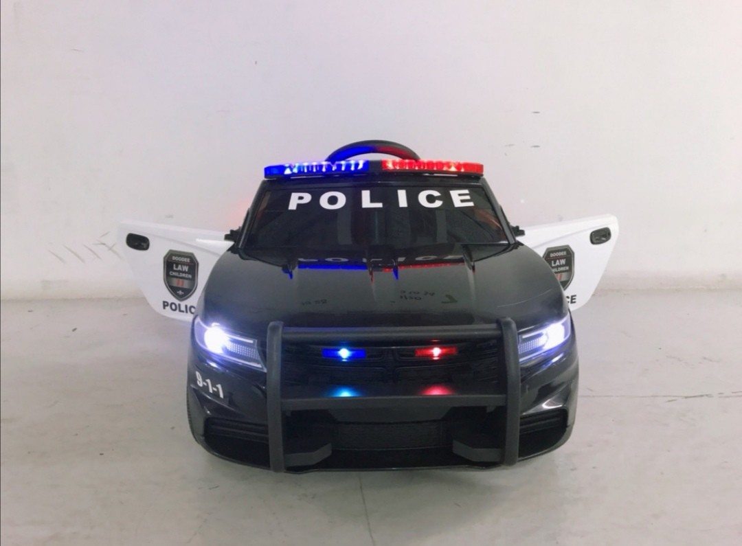 In stock - Police Car Kids Electric Car with Opening Doors, Babies ...