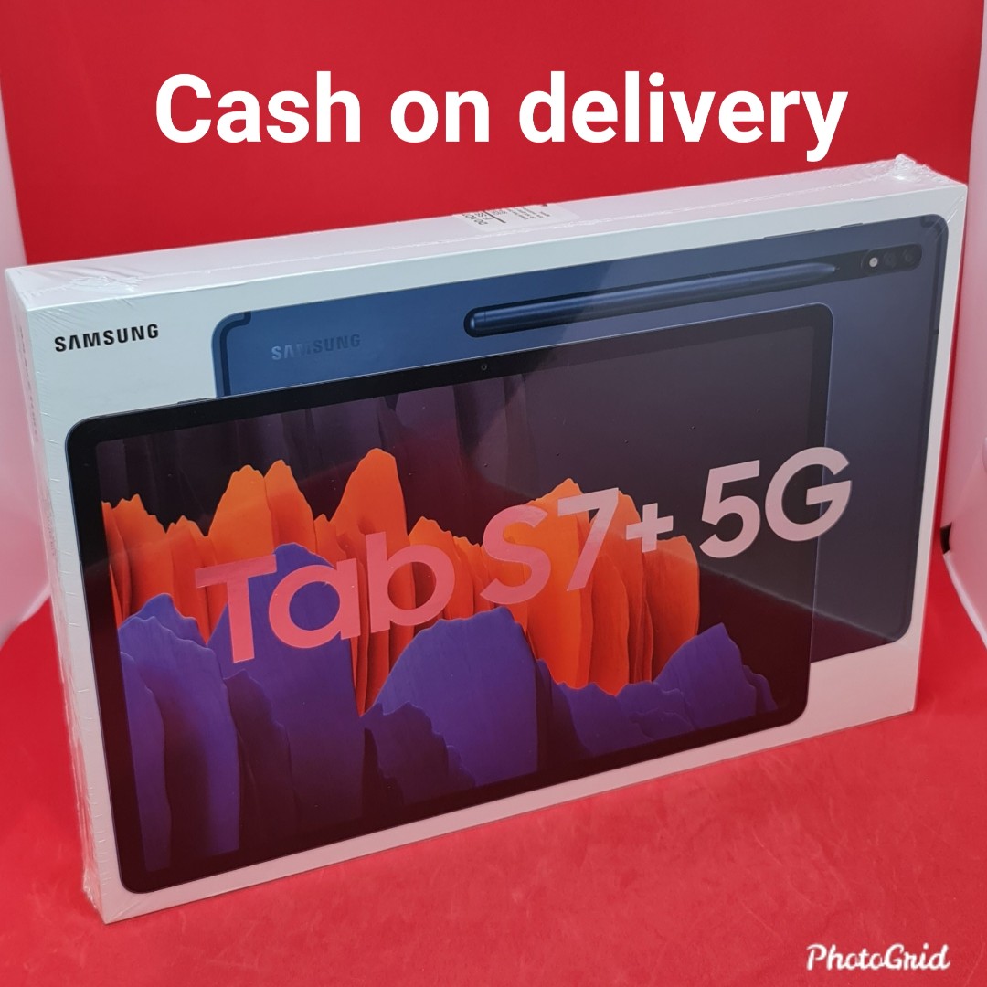 Include Delivery! Tab S7+ 5G Black, Mobile Phones & Gadgets, Tablets ...