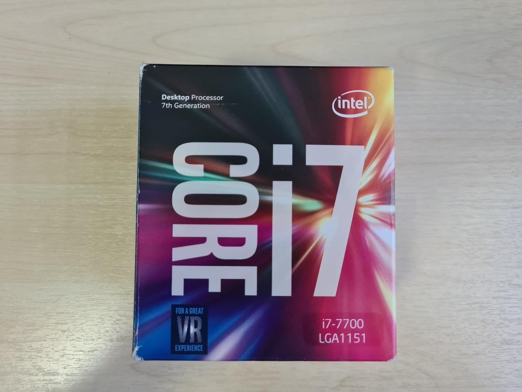 Intel(R) Core(TM) i7-7700 (Kaby Lake) CPU @ 3.60GHz, Computers & Tech ...