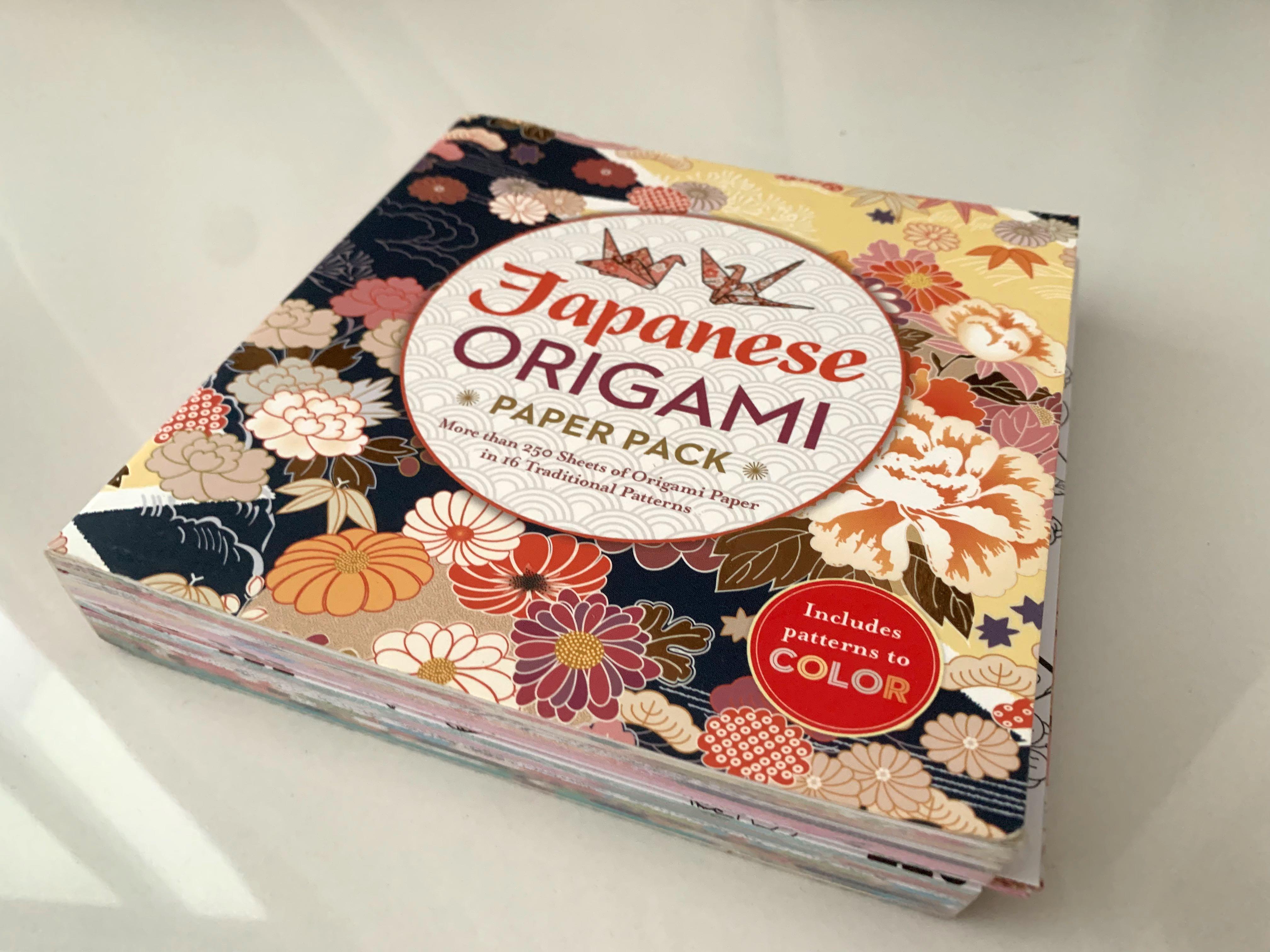Japanese Origami Paper Pack, Hobbies & Toys, Stationery & Craft, Craft ...