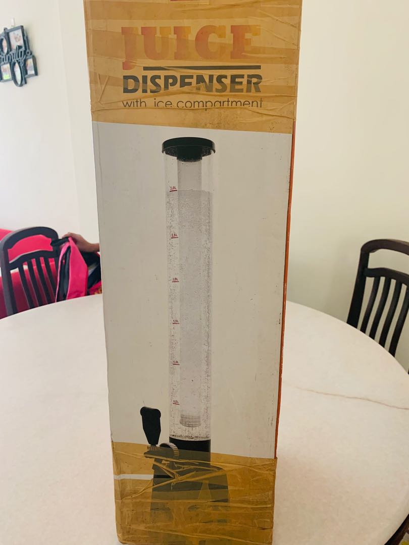 Juice/beer tower dispenser, Furniture & Home Living, Kitchenware ...