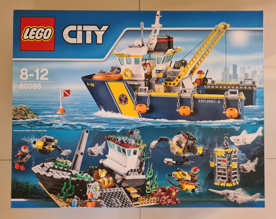 LEGO 60095 - Deep Sea Exploration Vessel, Hobbies & Toys, Toys & Games on Carousell