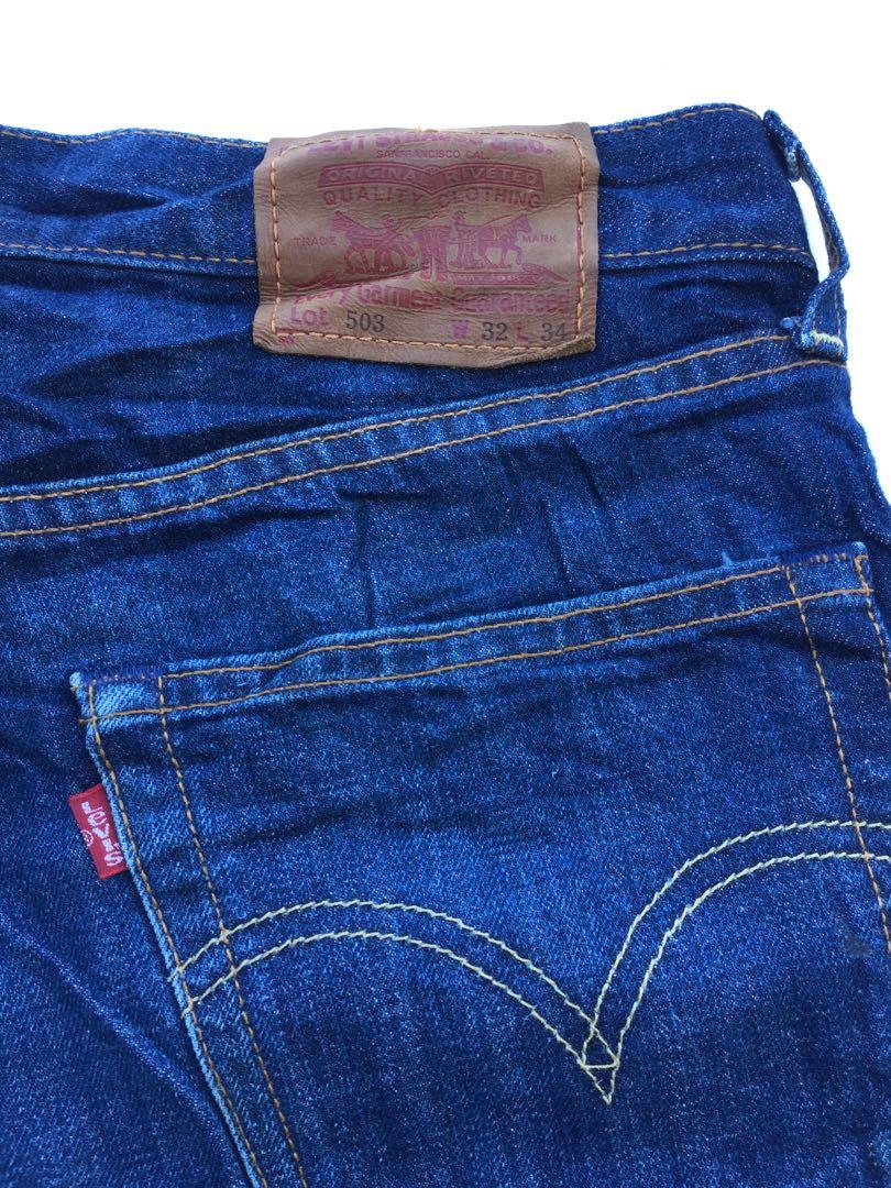 Levi’s 503, Men's Fashion, Bottoms, Jeans on Carousell