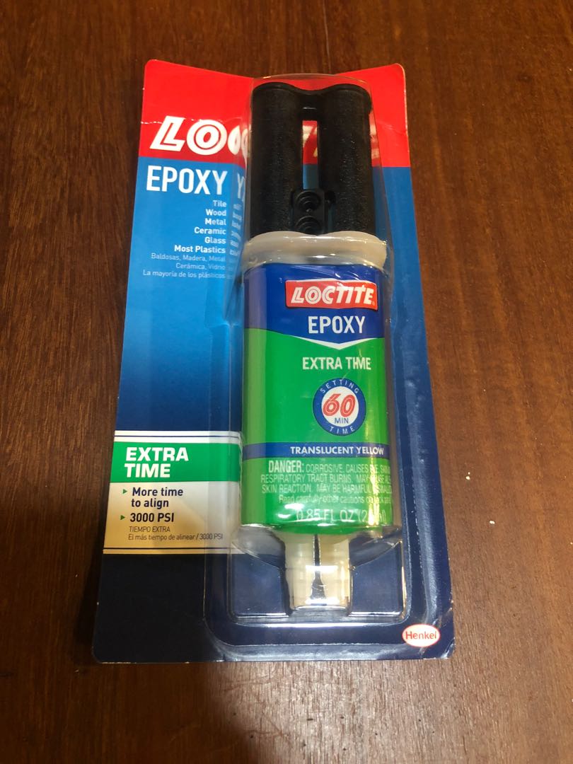 Loctite Epoxy Extra Time, Furniture & Home Living, Home Improvement ...