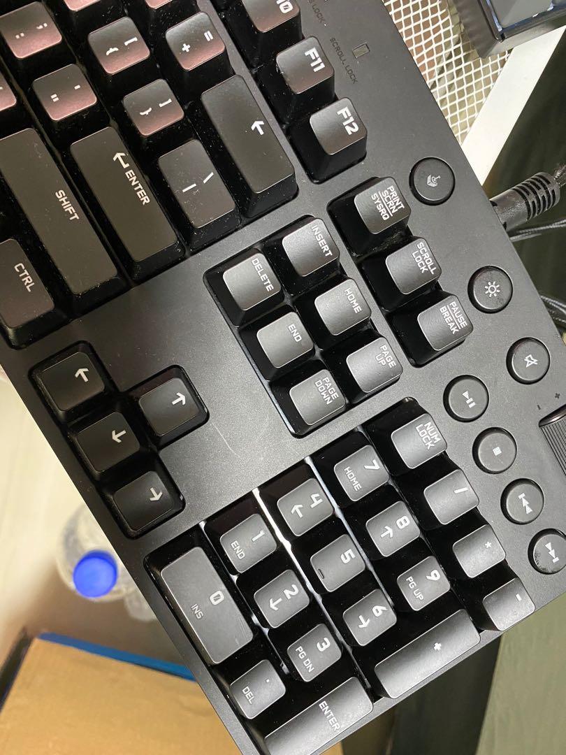 Logitech G610 Cherry Red switch mechanical keyboard, Computers & Tech ...