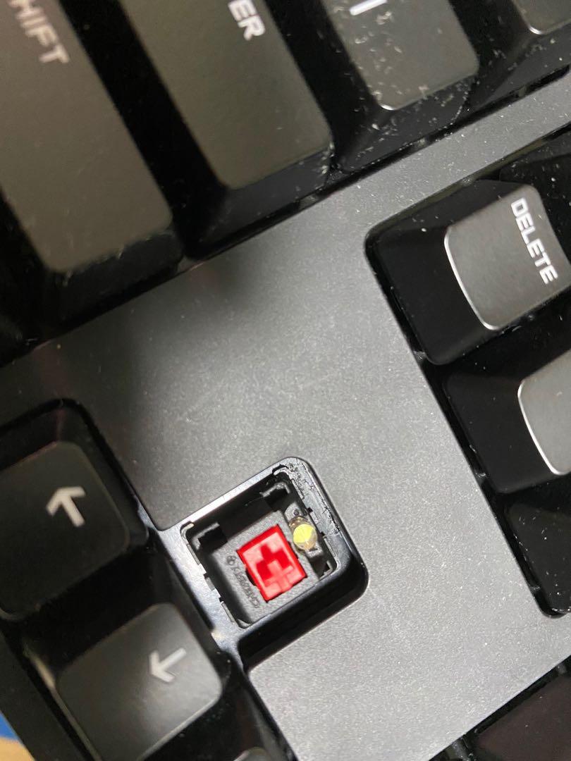 Logitech G610 Cherry Red switch mechanical keyboard, Computers & Tech ...