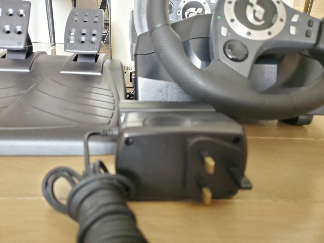 Logitech GT Force Pro Steering Wheel for PS2/PS3/PC / Gran Turismo 4 ...