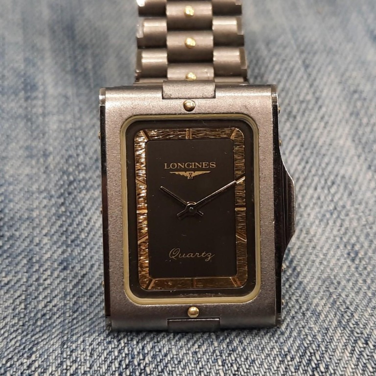 Longines Ref. 5715M0961 Titanium Swiss Made Quartz Wristwatch, Women's ...